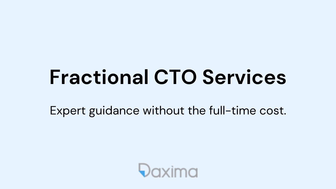 Fractional CTO Services - Find a Fractional CTO Today!