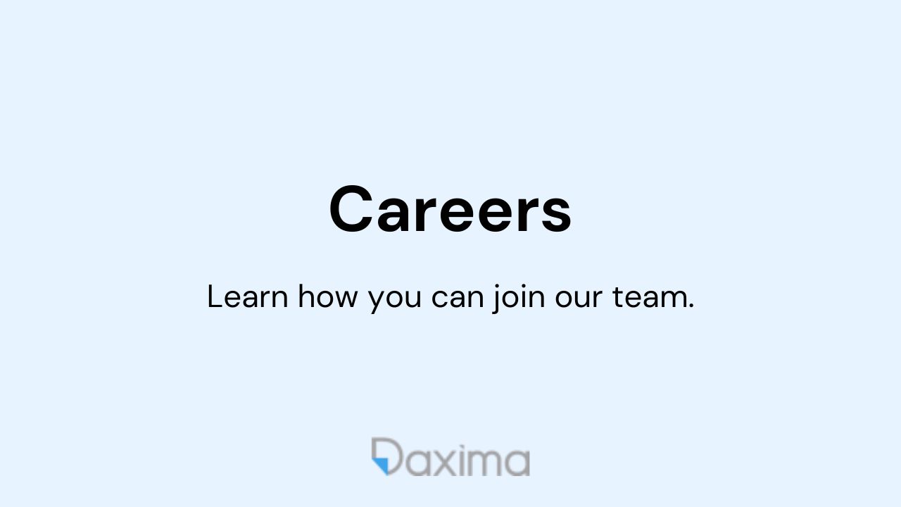 Join Our Software Development Team - Daxima